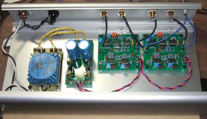 LME49710を使ったEQアンプ