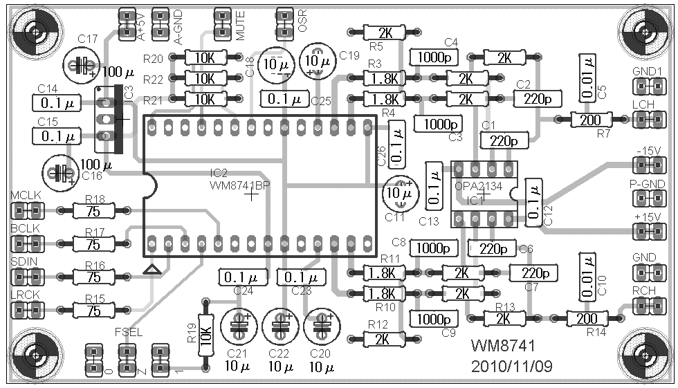 WM8741 DAC KIT